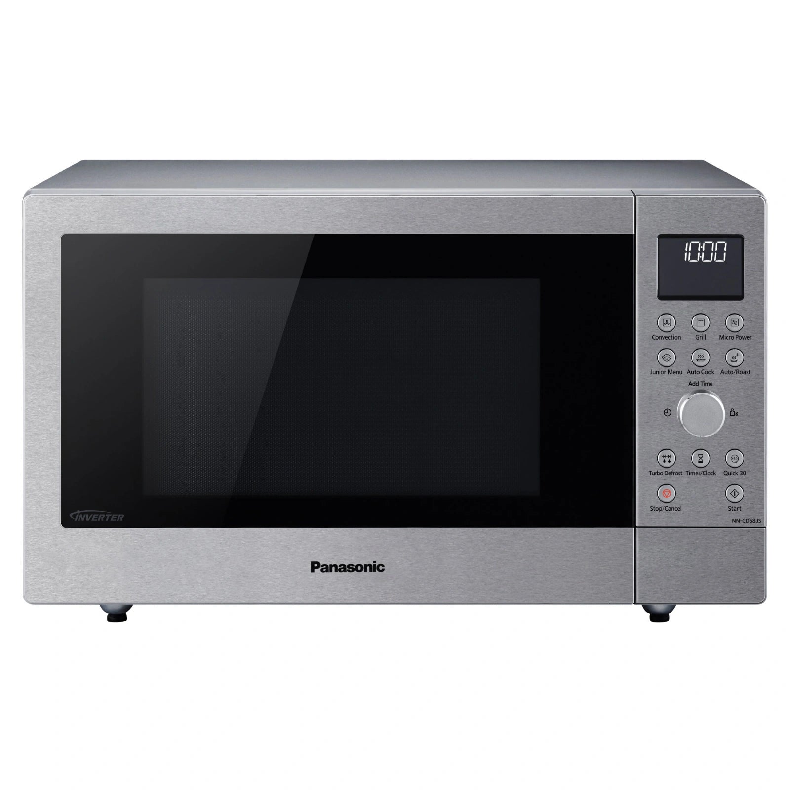 Panasonic 27L Stainless Steel 3-in-1 Convection Grill Microwave Oven N ...